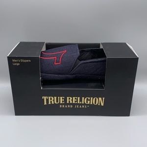 True Religion | Shoes | True Religion Men Dark Indigo Denim House ...
